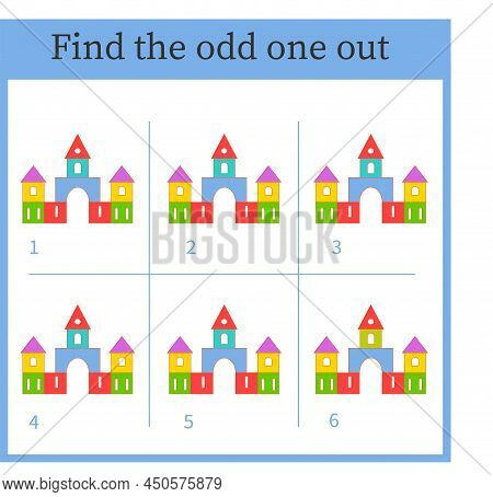 Find Odd One Out. Vector & Photo (Free Trial) | Bigstock