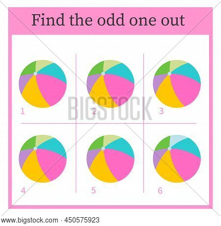 Find Odd One Out. Vector & Photo (Free Trial) | Bigstock