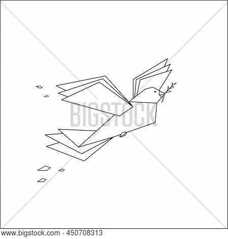 Geometric Dove Images, Illustrations & Vectors (Free) - Bigstock