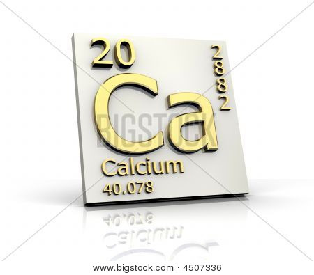 Calcium Form Periodic Image & Photo (Free Trial) | Bigstock