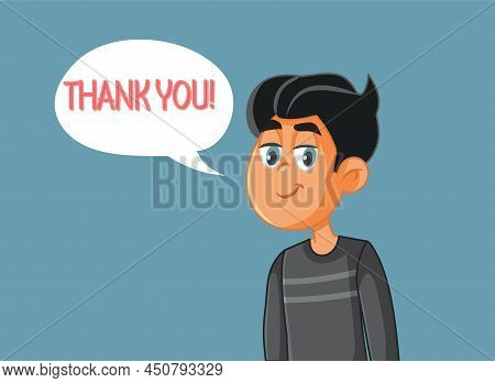 Man Saying Thank You Vector & Photo (Free Trial) | Bigstock