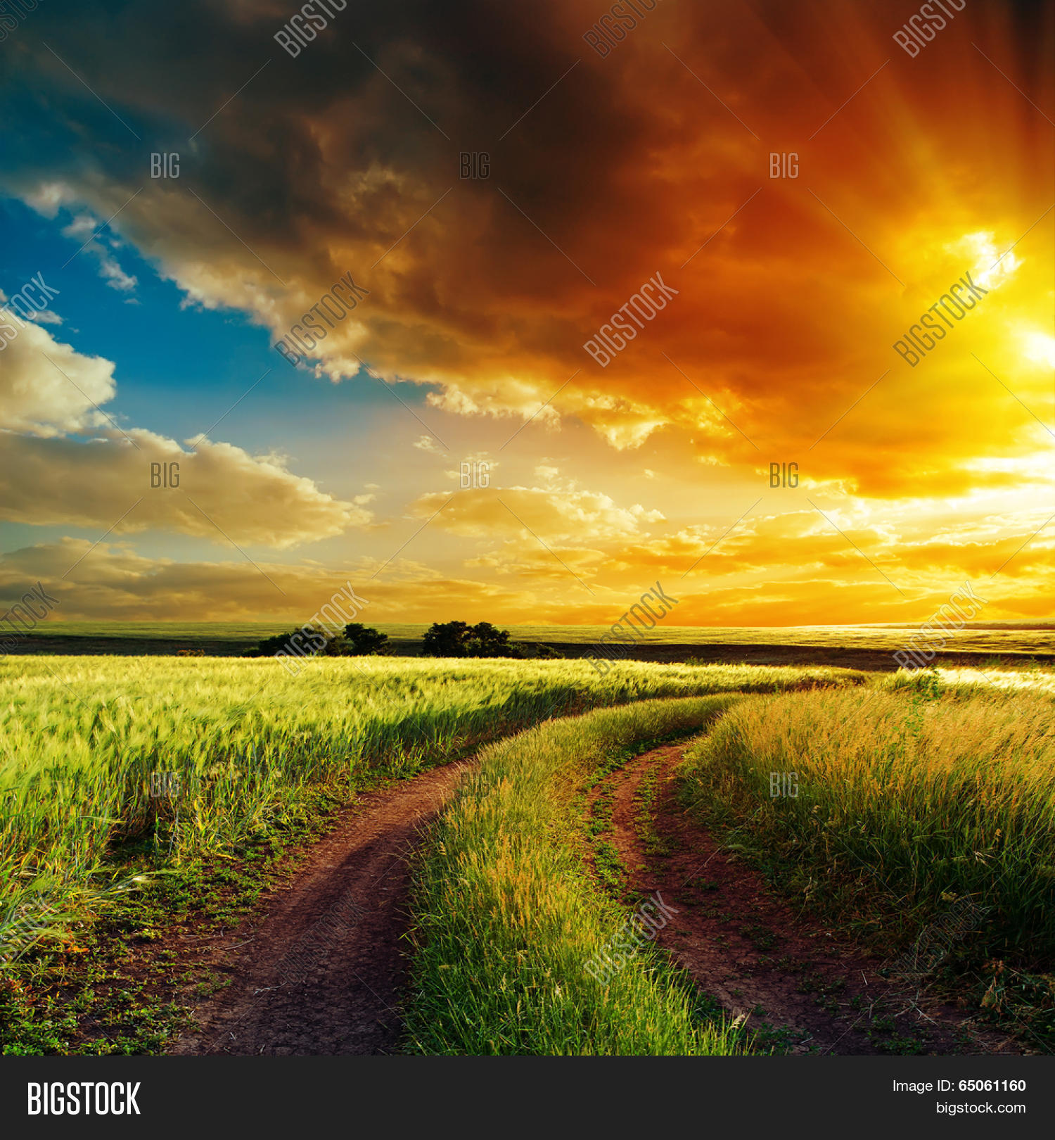 Good Sunset Over Image & Photo (Free Trial) | Bigstock
