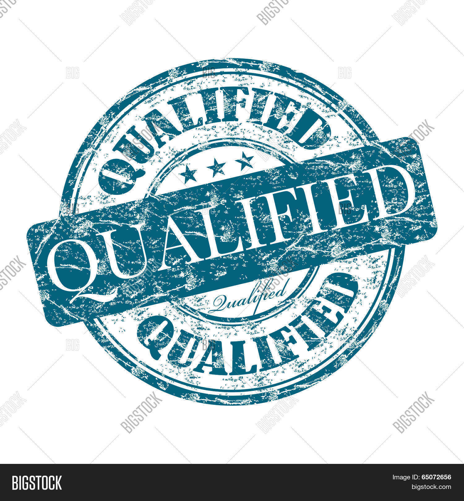 Qualified Grunge Vector & Photo (Free Trial) | Bigstock