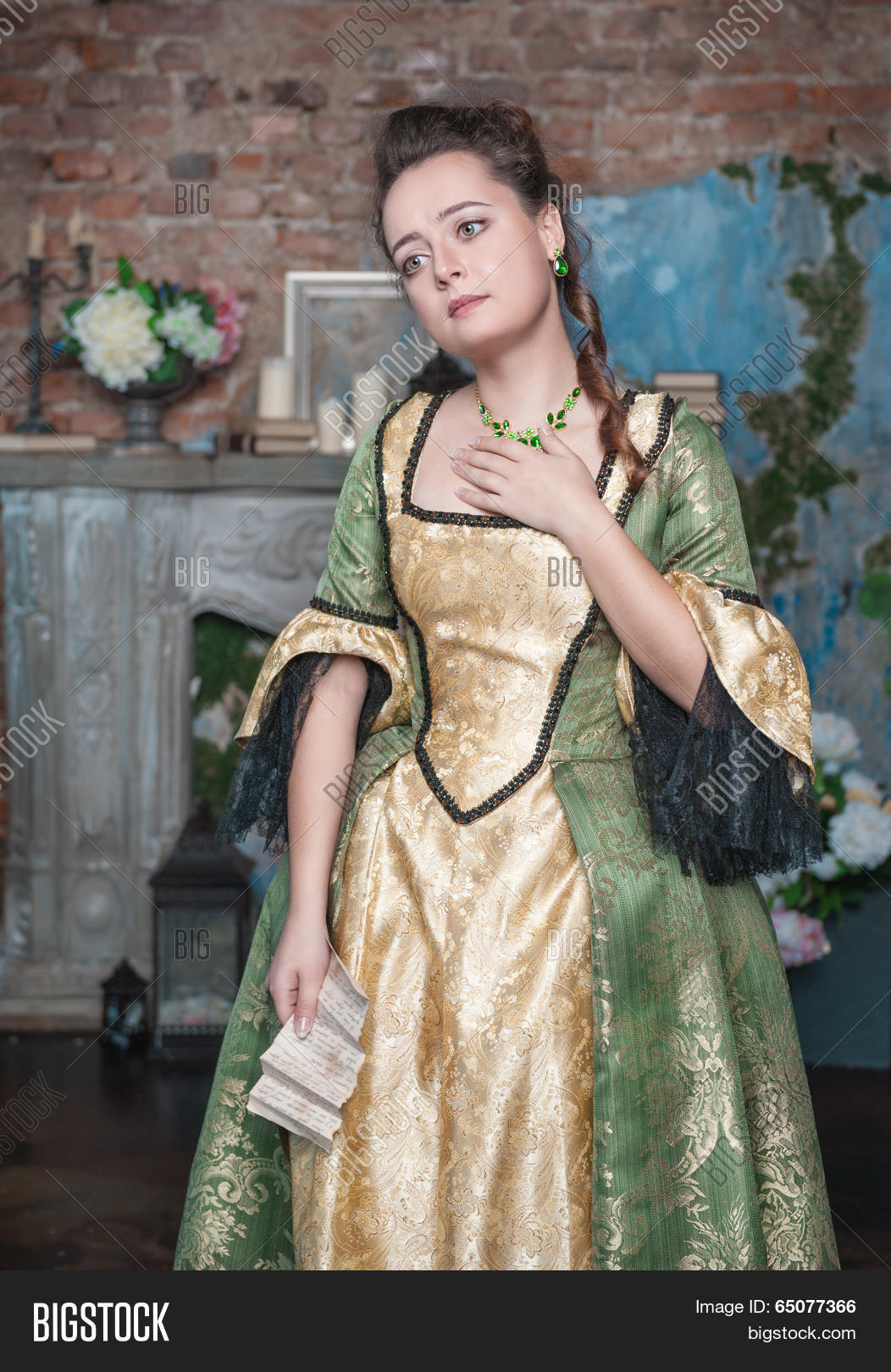 Sad Woman Medieval Image & Photo (Free Trial) | Bigstock