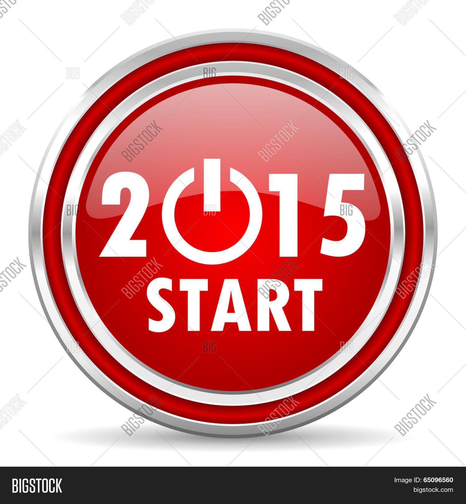 New Year 2015 Red Image & Photo (Free Trial) | Bigstock