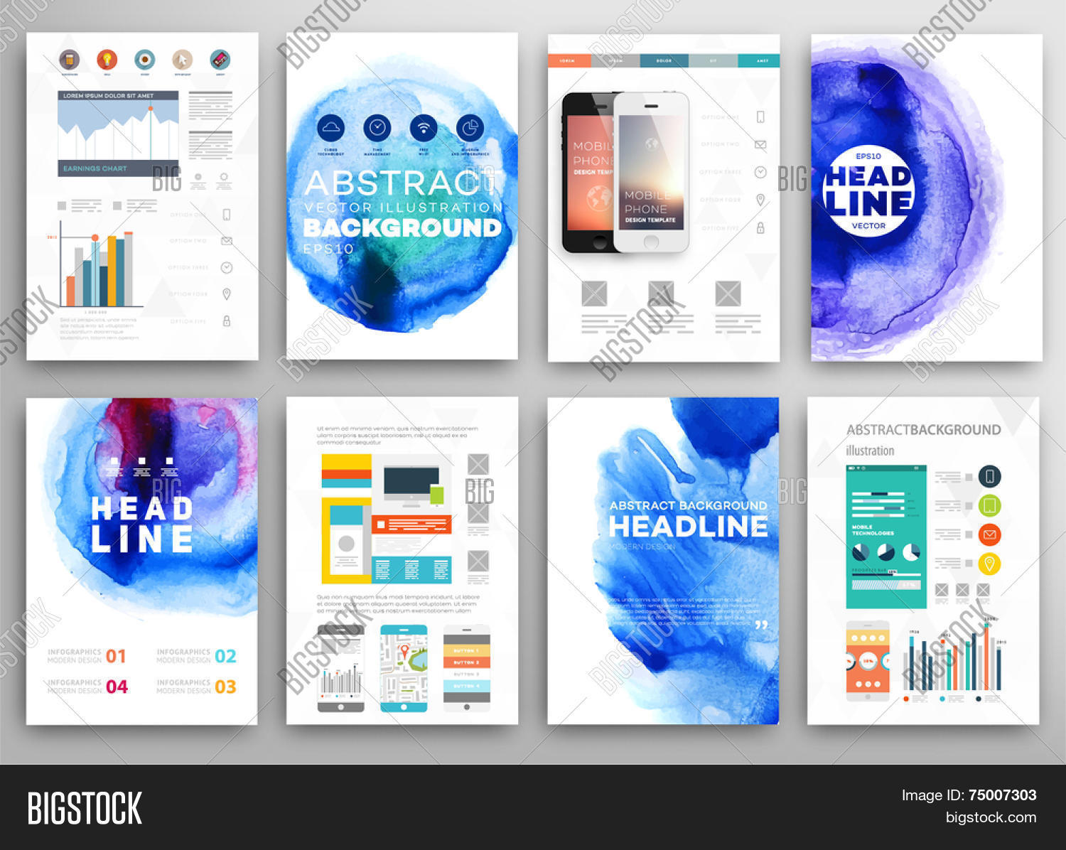 Image vectorielle et photo de Set (essai gratuit) | Bigstock