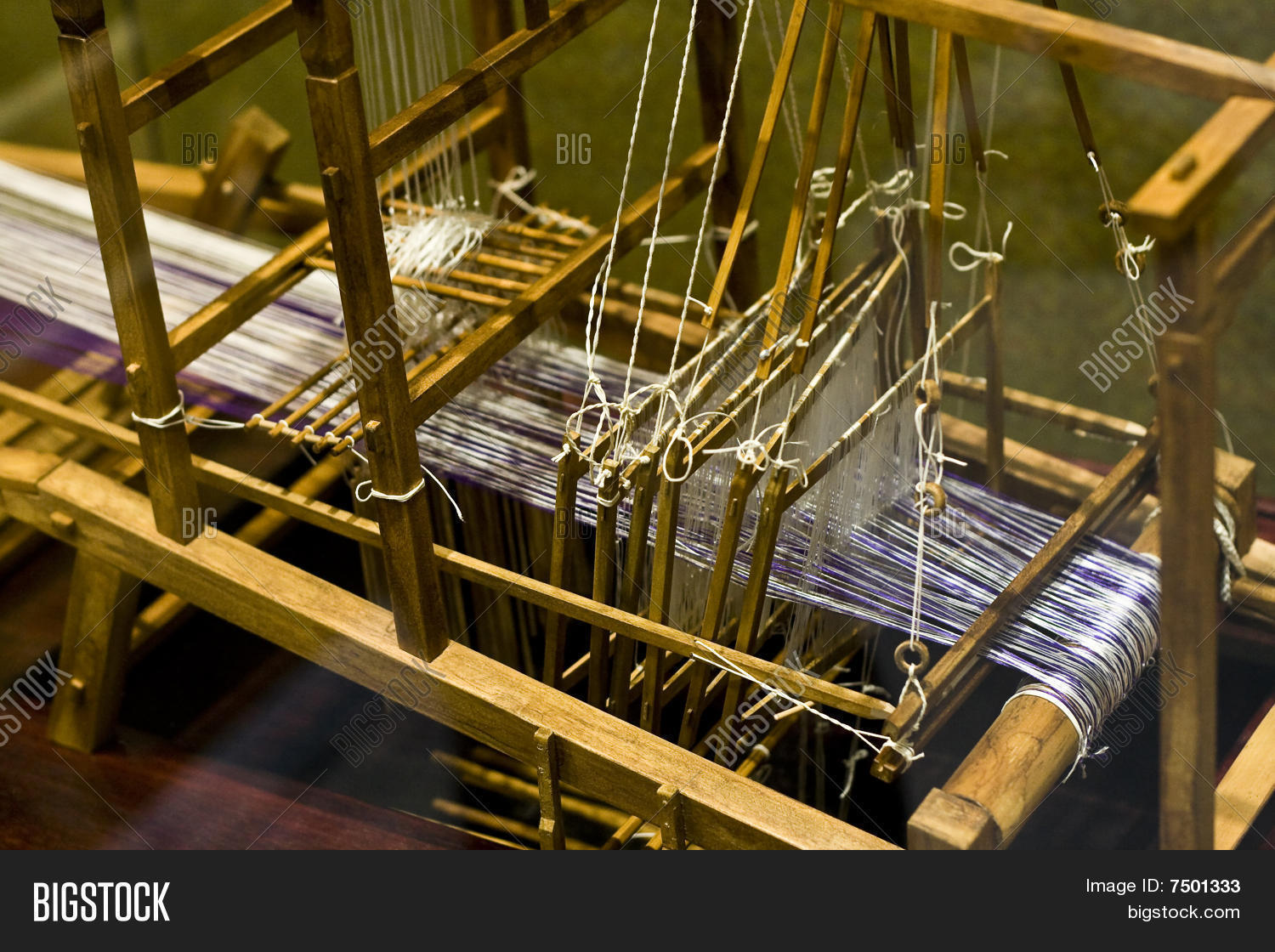 Ancient Chinese Loom Image & Photo (Free Trial) | Bigstock