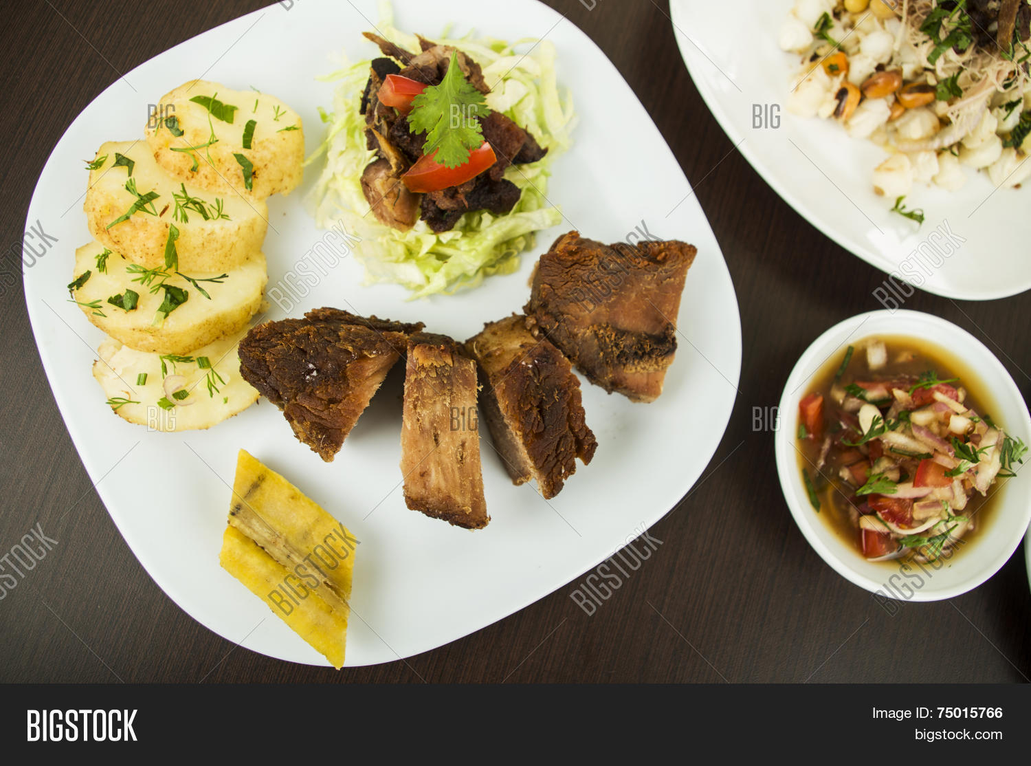 Fritada Fried Pork Image & Photo (Free Trial) | Bigstock