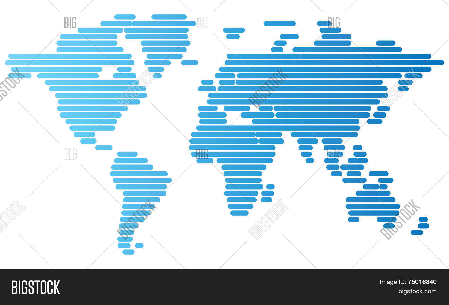World Map Blue Vector & Photo (Free Trial) | Bigstock