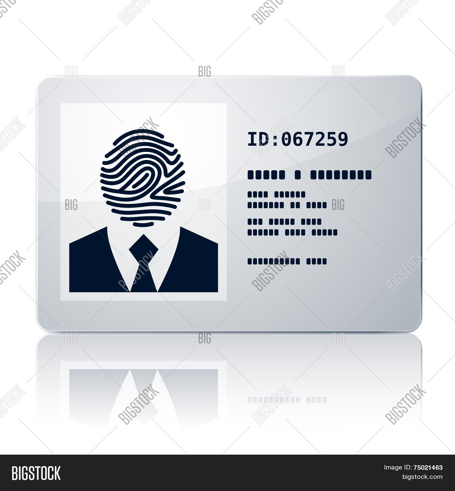 ID Card Vector & Photo (Free Trial) | Bigstock