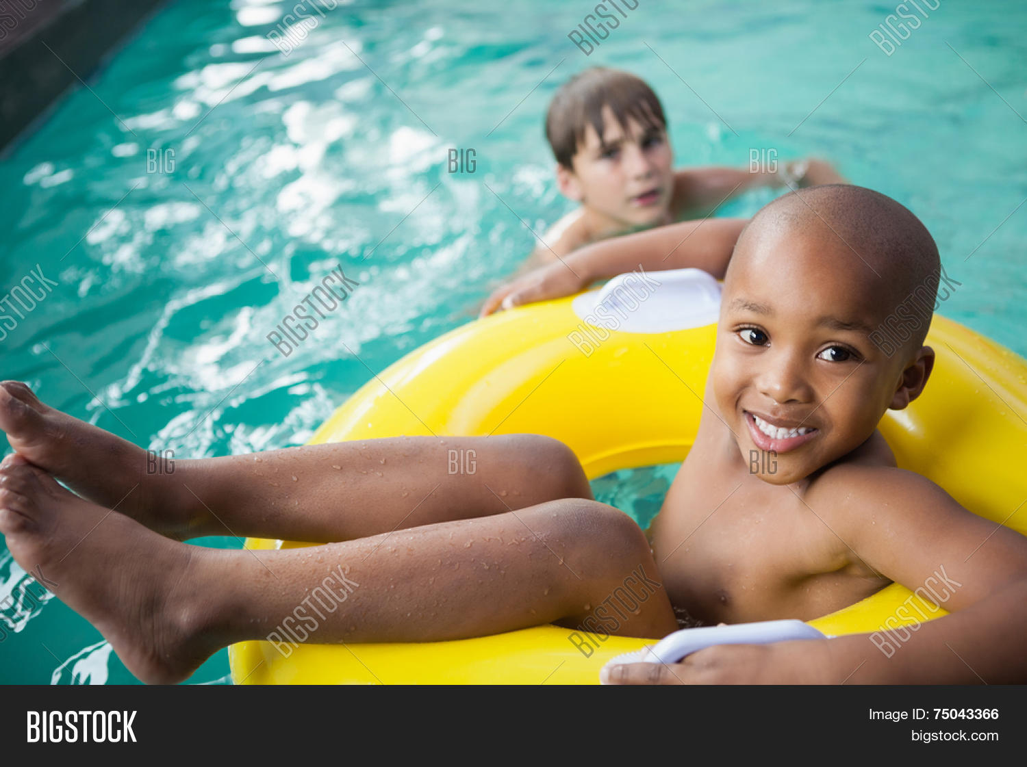 Little Boys Swimming Image & Photo (Free Trial) | Bigstock