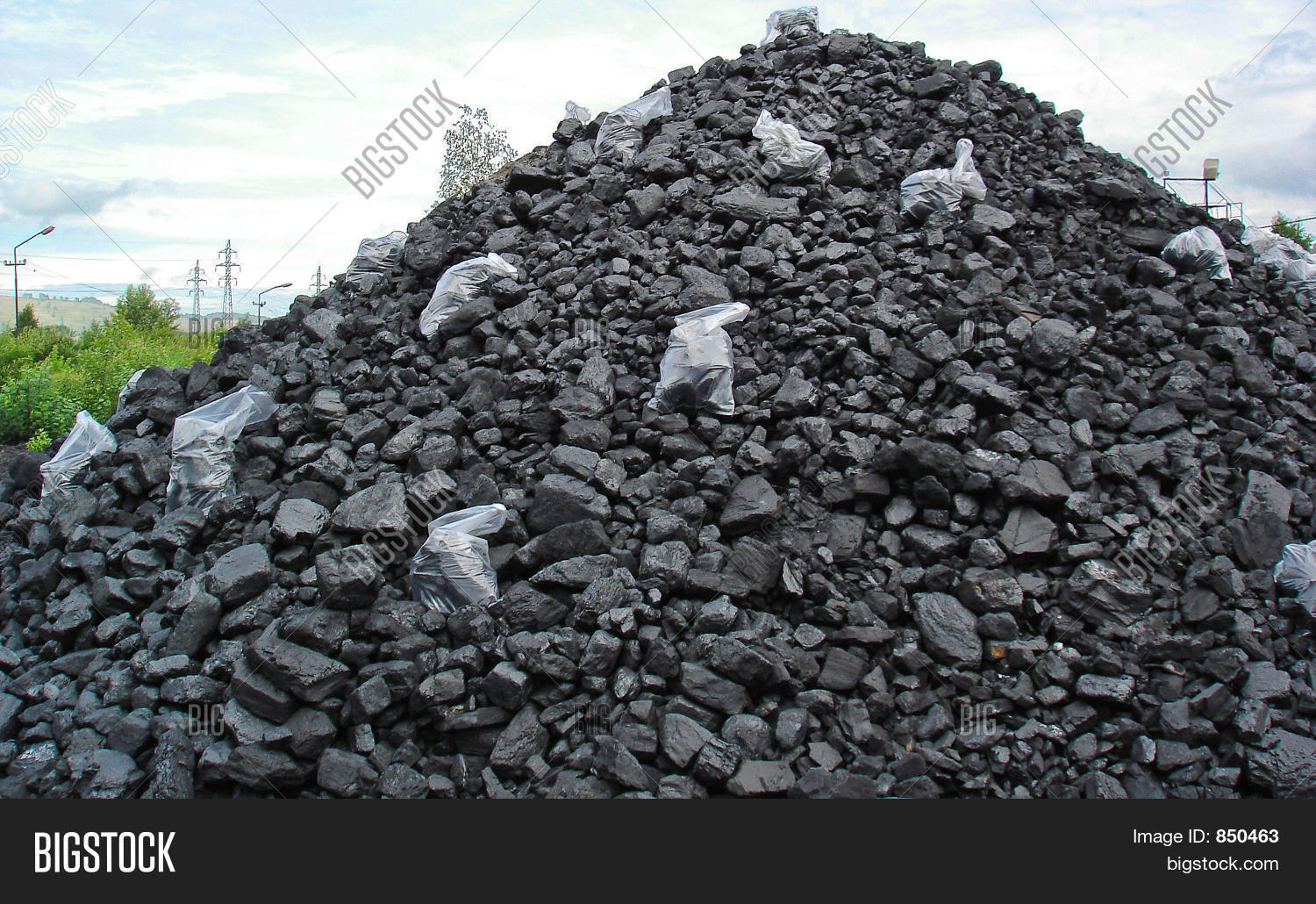 Coal Pile Image & Photo (Free Trial) | Bigstock