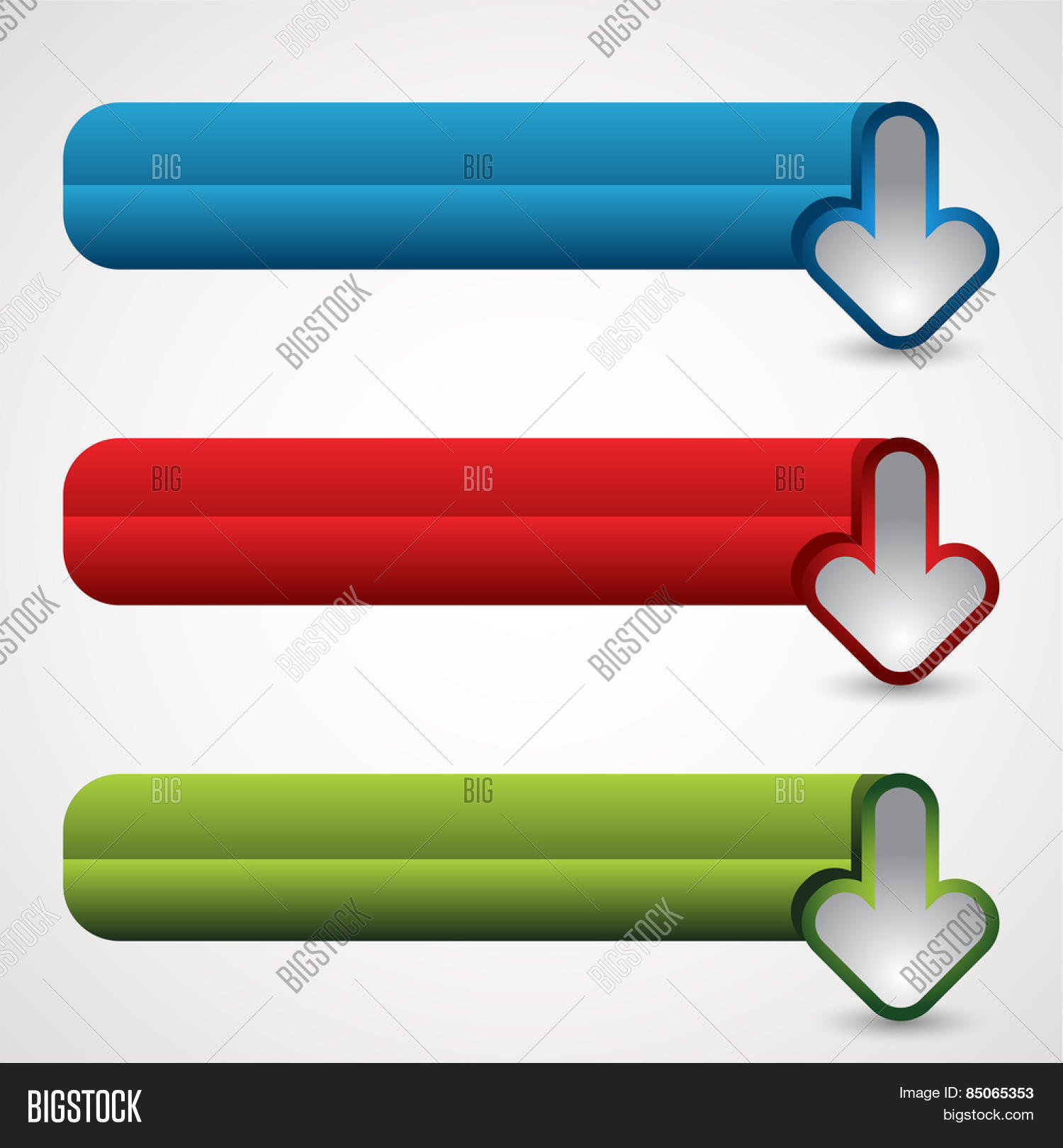 Image Button Icon Set Vector & Photo (Free Trial) | Bigstock