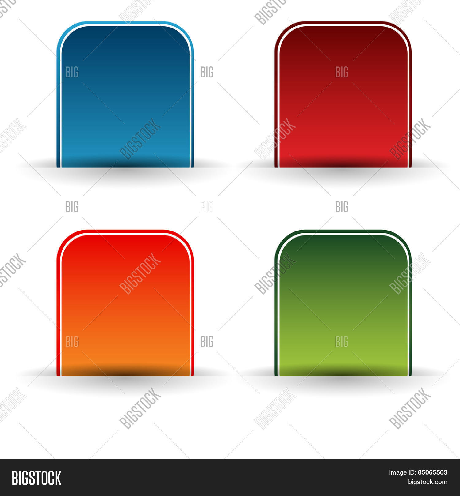 Image Button Icon Set Vector & Photo (Free Trial) | Bigstock