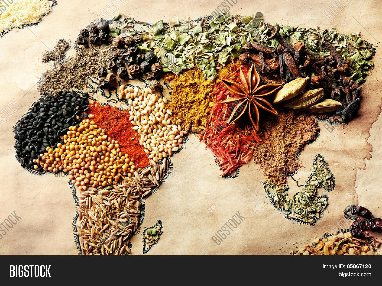 Map World Made Image & Photo (Free Trial) | Bigstock