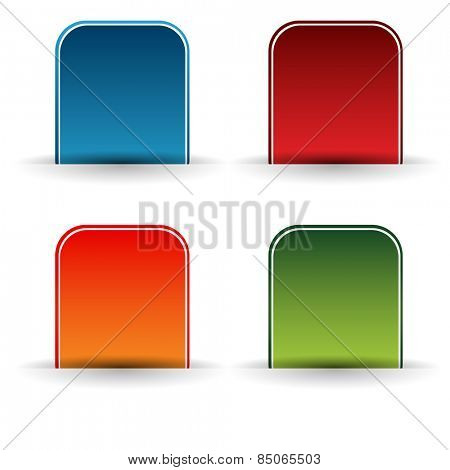 Image Button Icon Set Vector & Photo (Free Trial) | Bigstock
