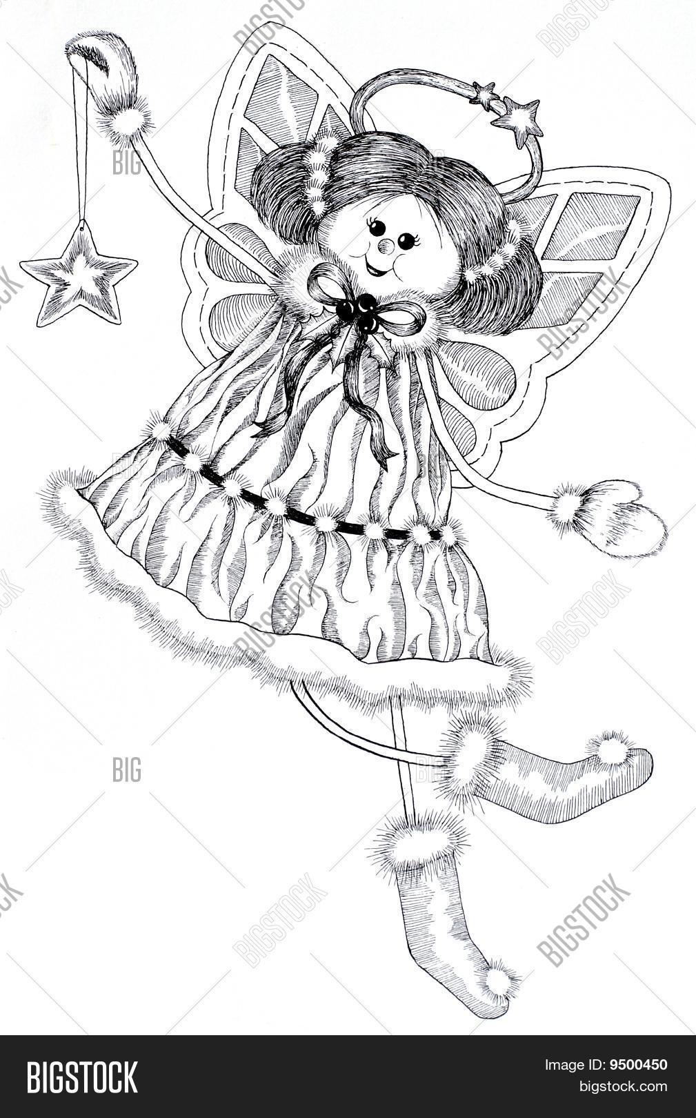 Ink Drawing Christmas Image & Photo (Free Trial) | Bigstock