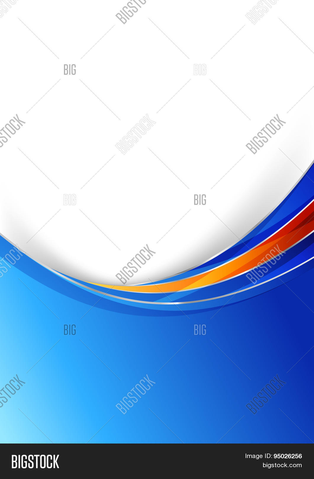 Blue Modern Folder Vector & Photo (Free Trial) | Bigstock
