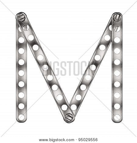 Letter M Made Metal Image & Photo (Free Trial) | Bigstock