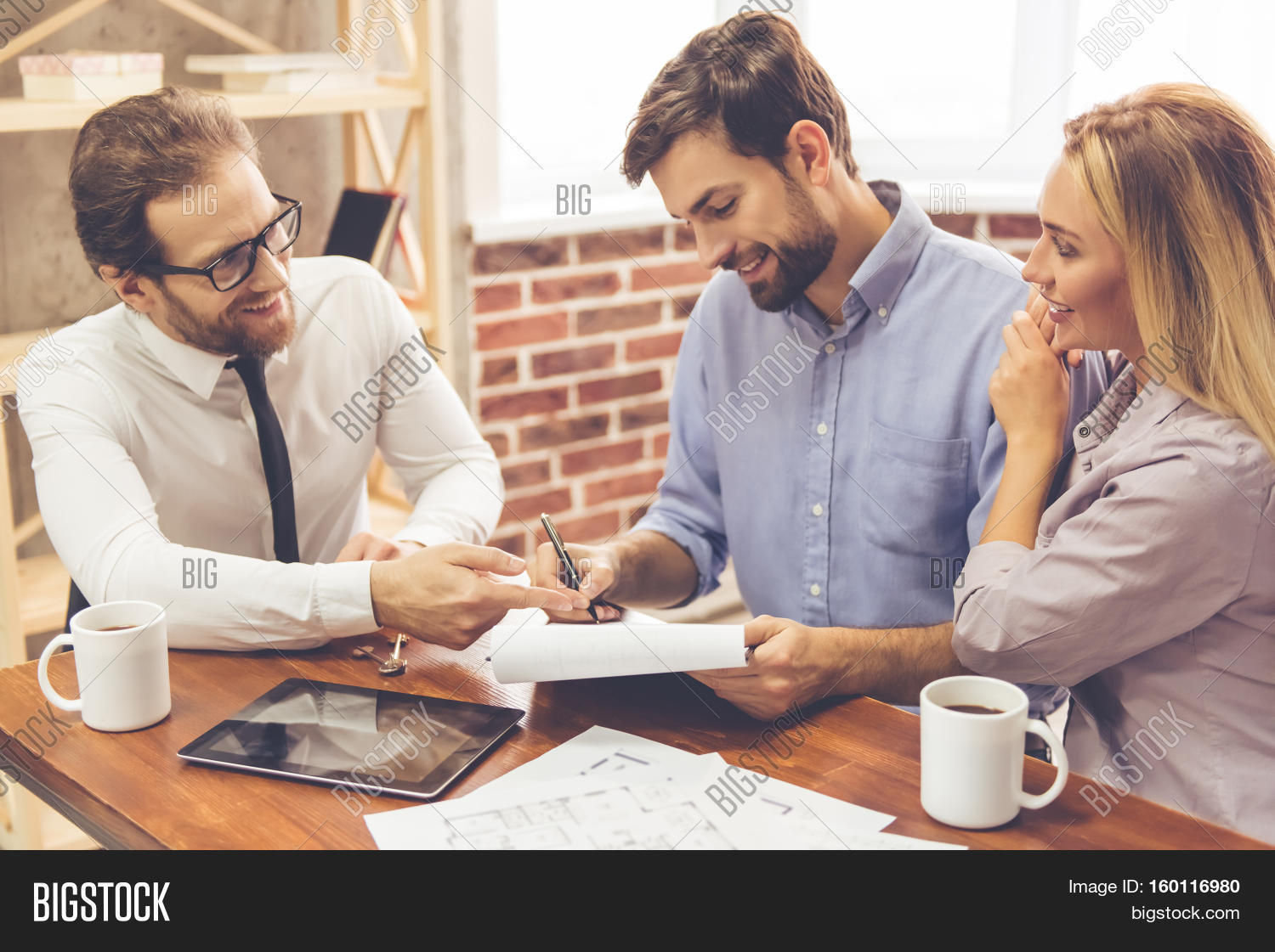 Couple Realtor Image & Photo (Free Trial) | Bigstock