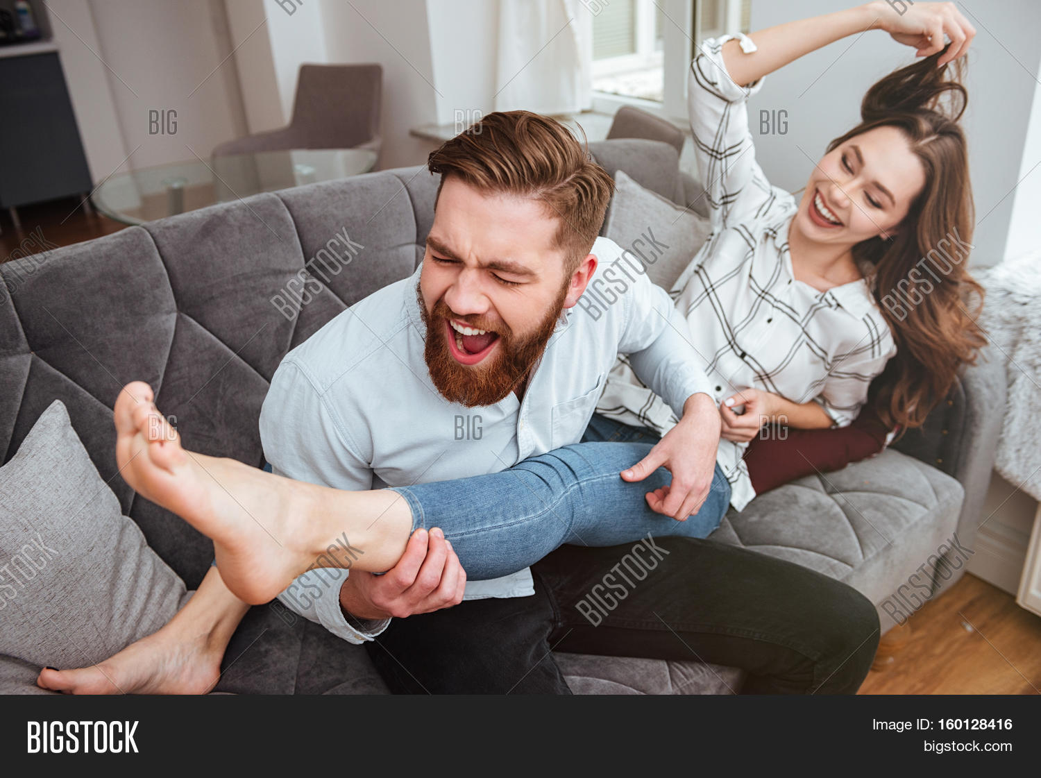 Loving Couple Sitting Image & Photo (Free Trial) | Bigstock
