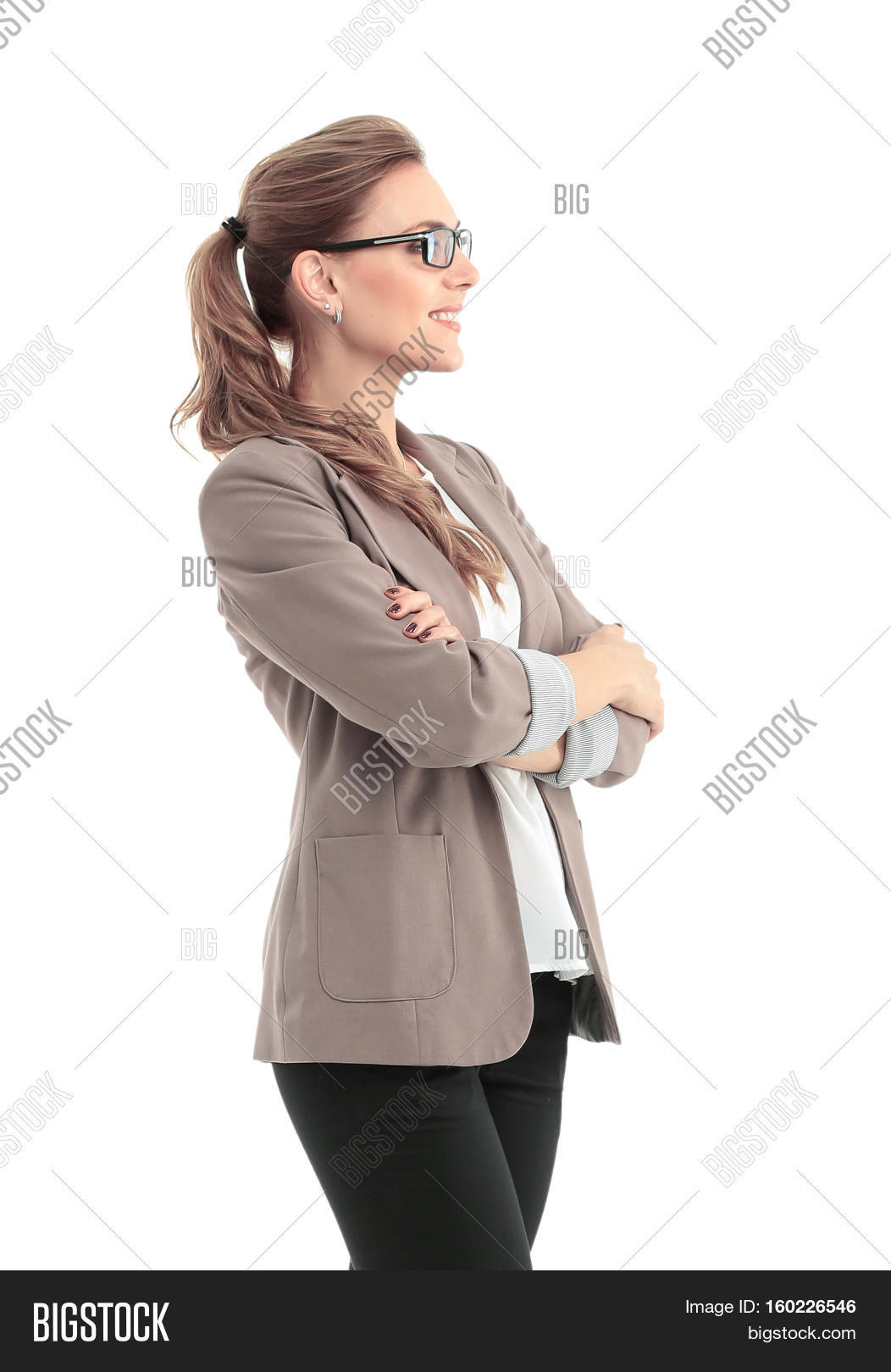 Business Woman Stand Image & Photo (Free Trial) | Bigstock
