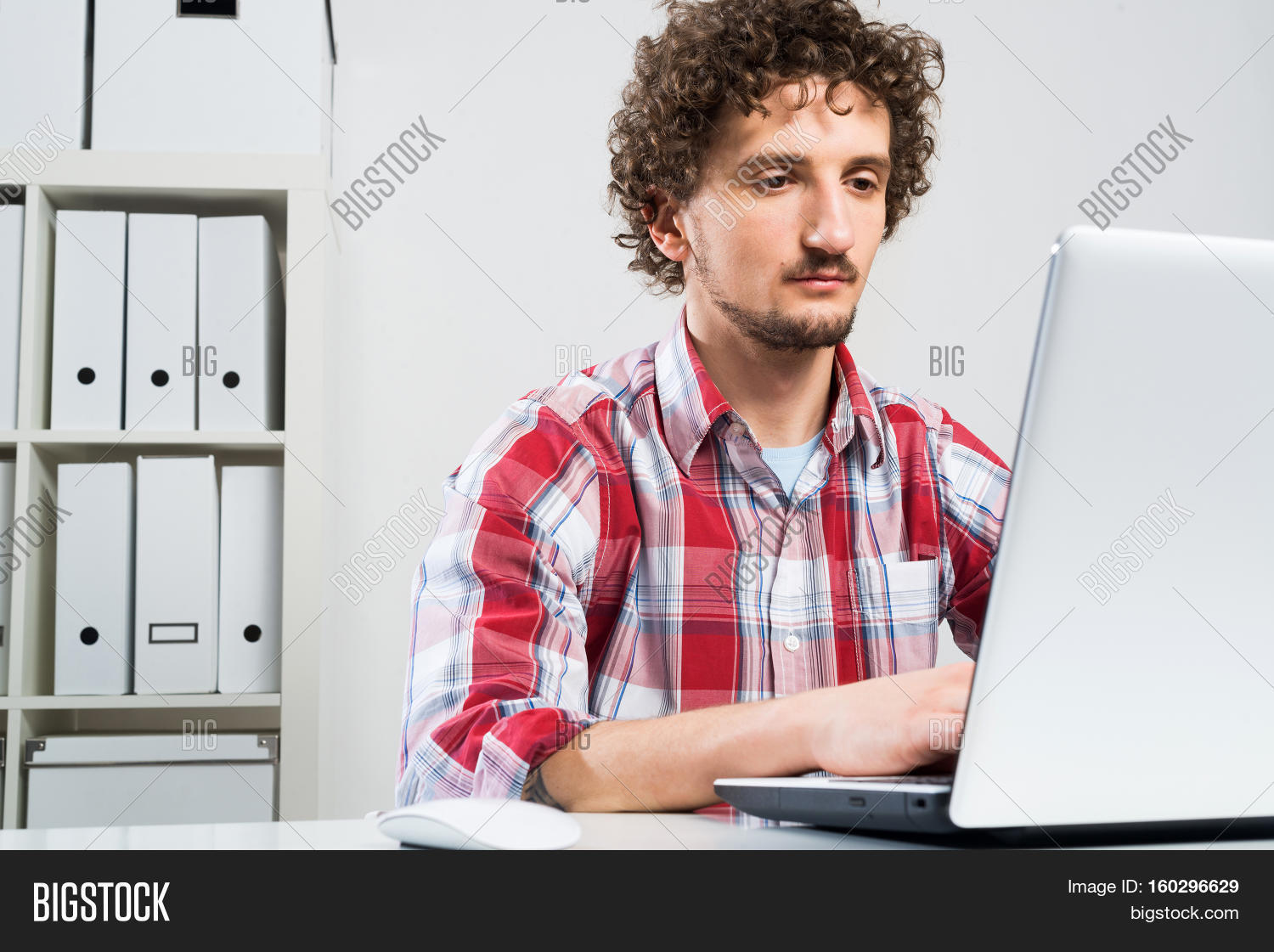 Young Man Checked Image & Photo (Free Trial) | Bigstock