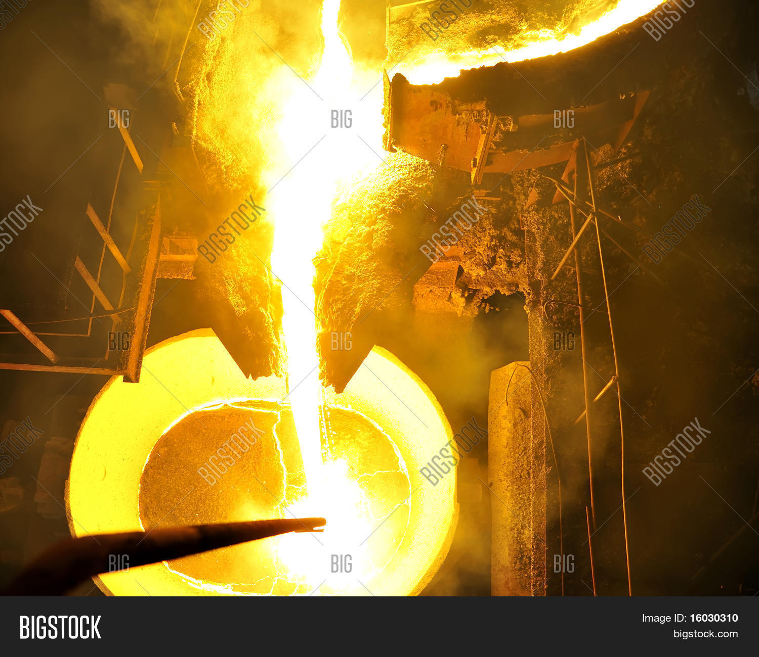 Molten Hot Steel Image & Photo (Free Trial) | Bigstock