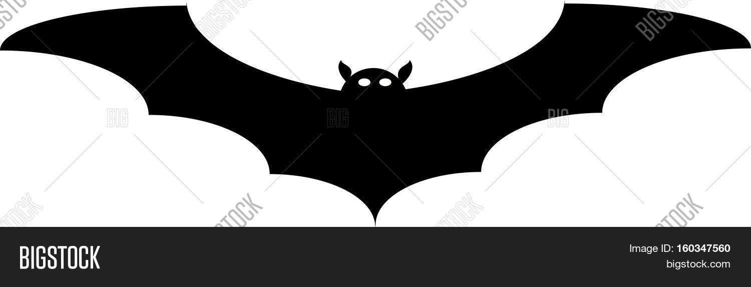 Halloween Flying Bat Vector & Photo (Free Trial) | Bigstock