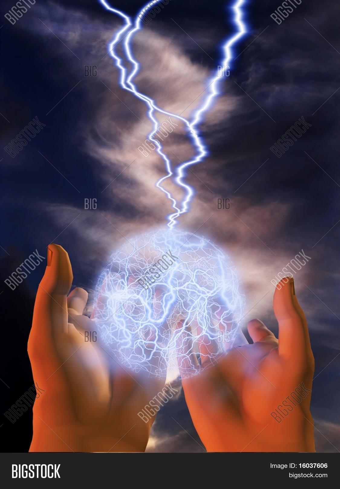 Electrified Glowing Image & Photo (Free Trial) | Bigstock