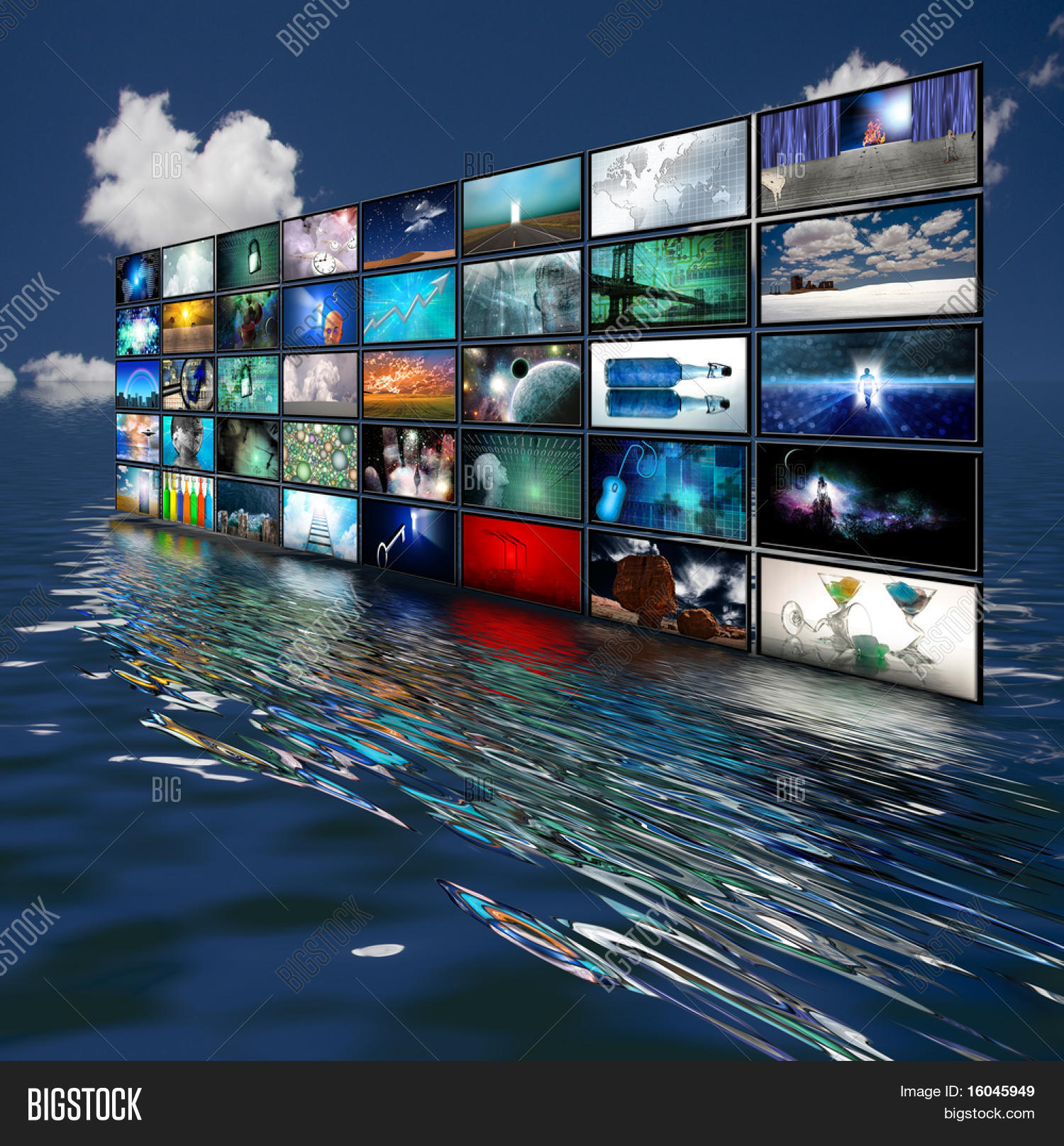 Multiple Screens Image & Photo (Free Trial) | Bigstock