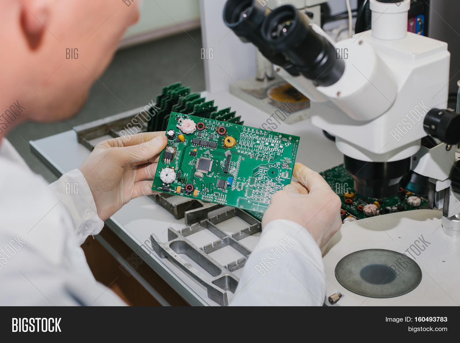 Microchip Production Image And Photo Free Trial Bigstock