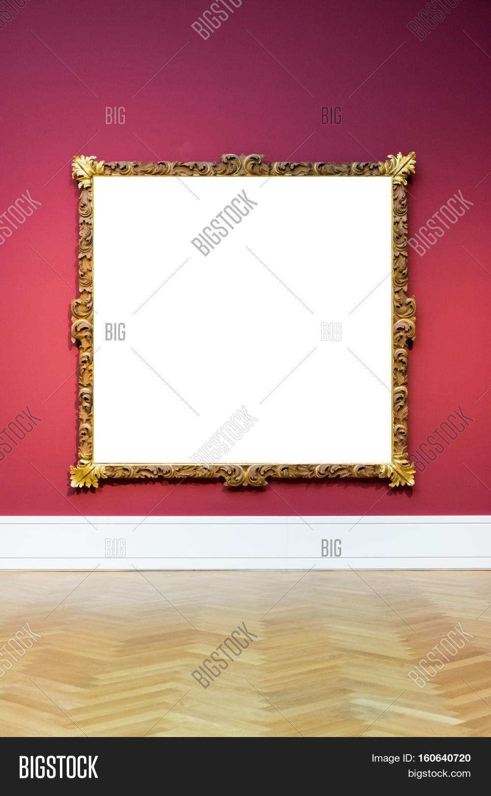 Art Museum Frame Red Image & Photo (Free Trial) | Bigstock