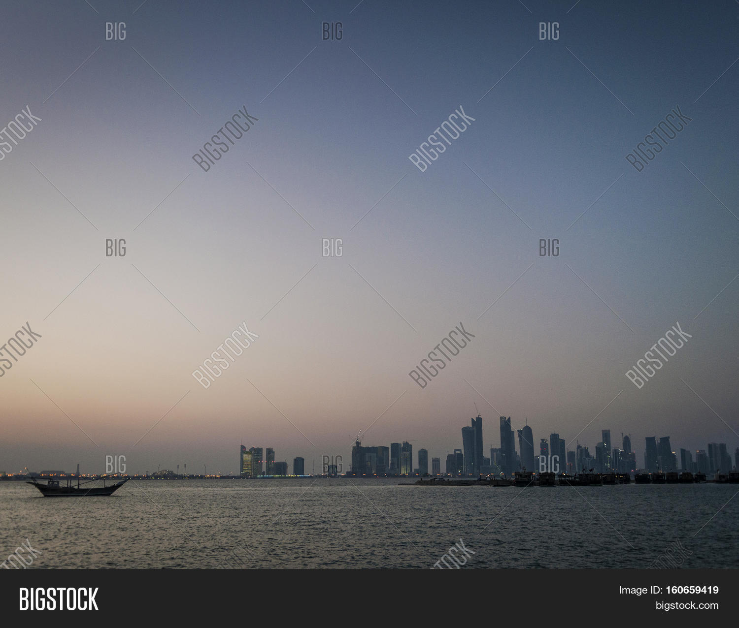 Doha City Skyscrapers Image & Photo (Free Trial) | Bigstock