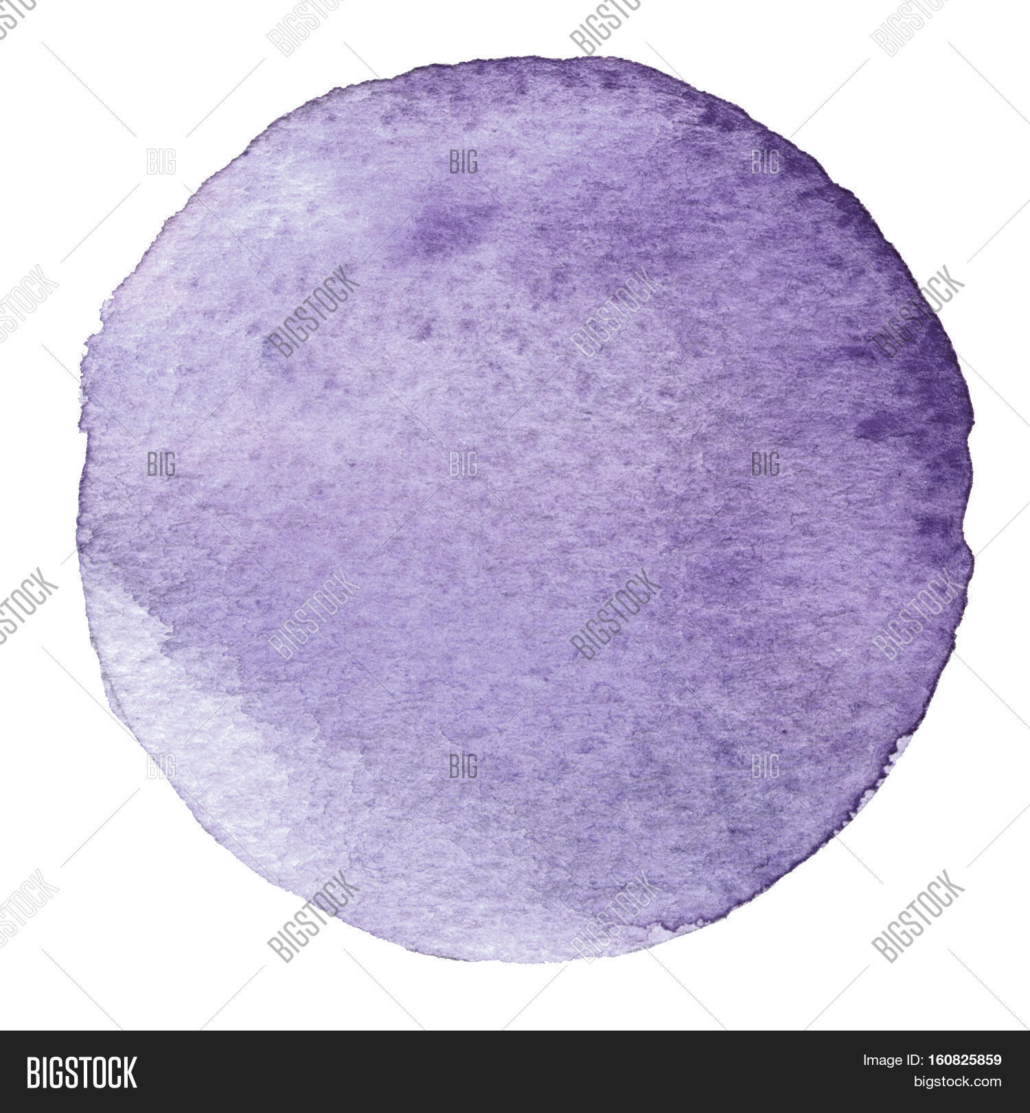 Gray Watercolor Circle Image & Photo (Free Trial) | Bigstock