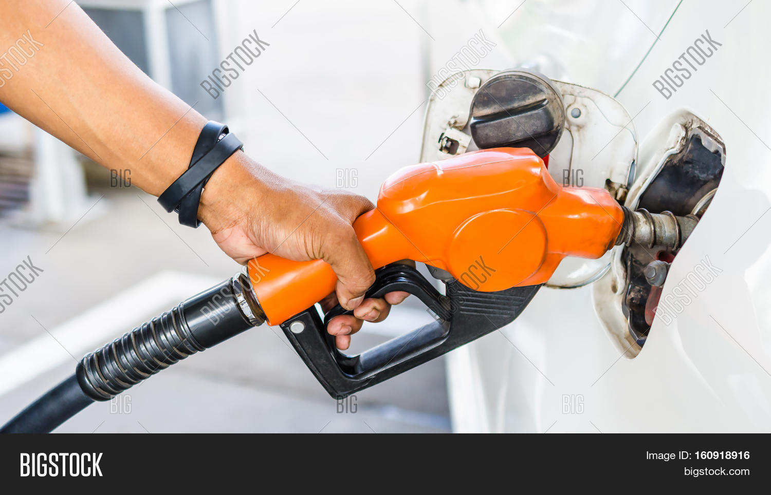 Closeup Hand Pumping Image & Photo (Free Trial) | Bigstock