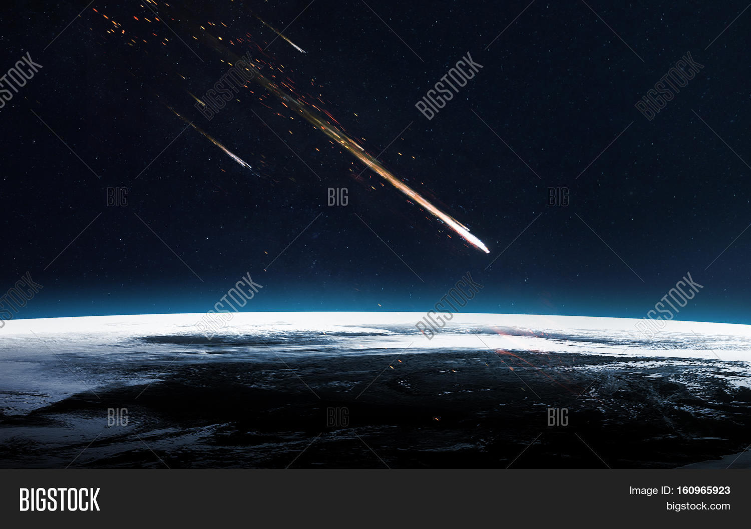 Meteor Shower. Image & Photo (Free Trial) | Bigstock