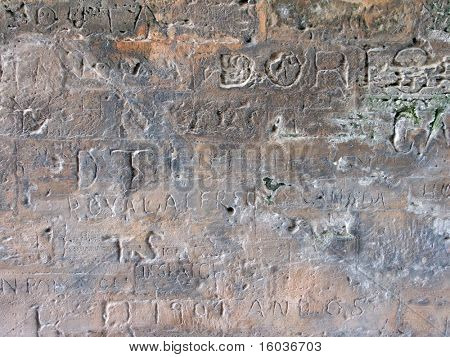 Very Old Wall Names Image & Photo (Free Trial) | Bigstock