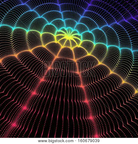 Wavy Grid Background Vector & Photo (Free Trial) | Bigstock