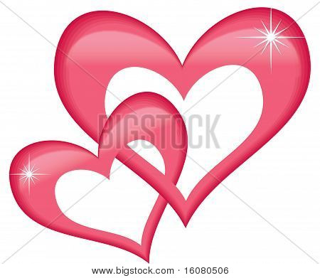 Double Heart Vector & Photo (Free Trial) | Bigstock