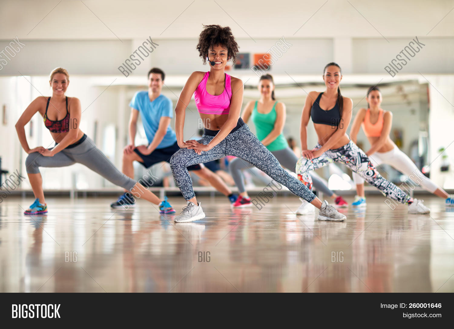 Pretty Fitness Trainer Image & Photo (Free Trial) | Bigstock