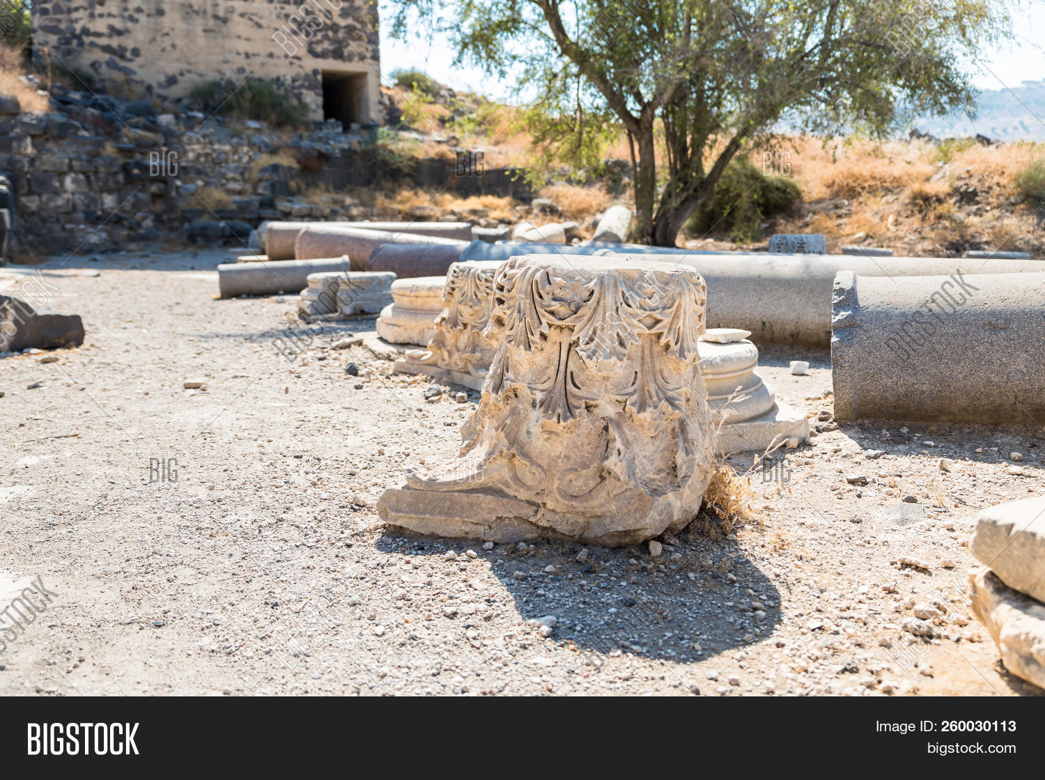 Remains Column Ruins Image & Photo (Free Trial) | Bigstock