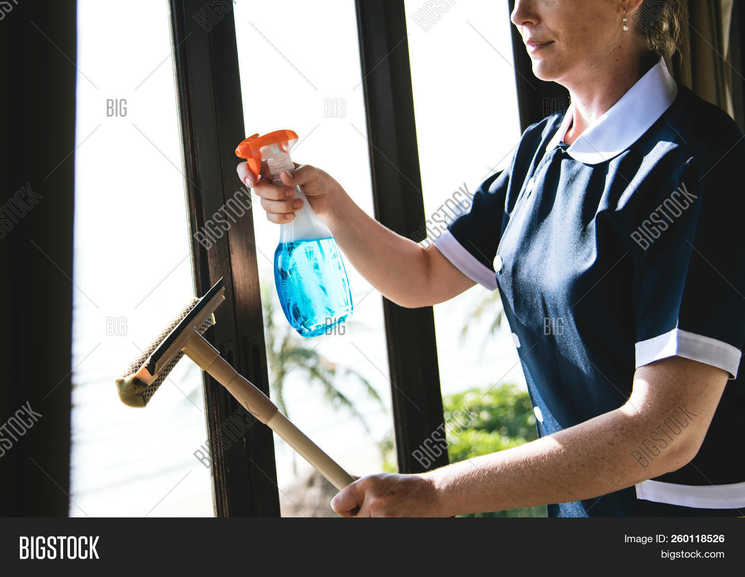 Housekeeper Cleaning Image & Photo (Free Trial) | Bigstock
