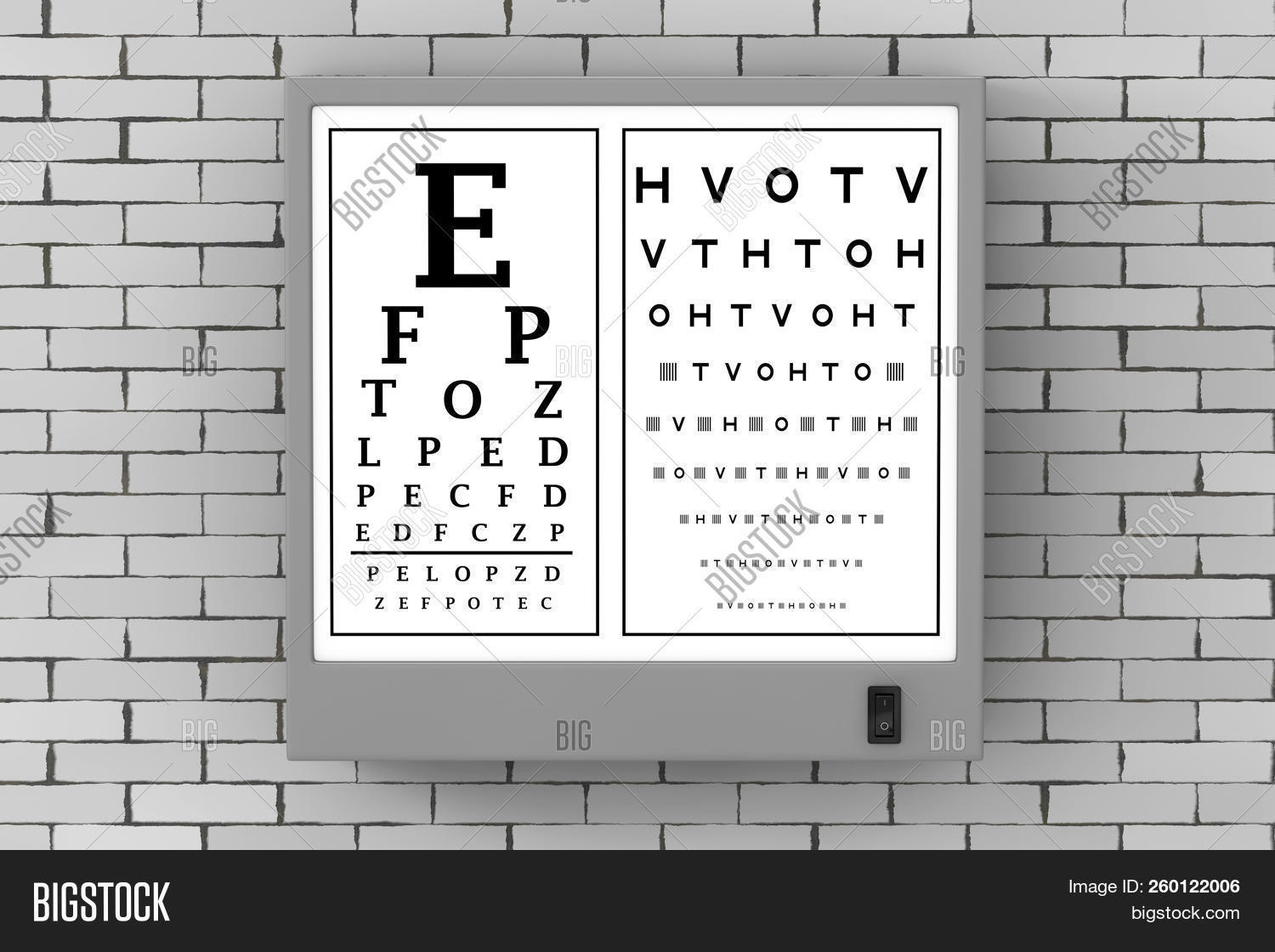 Snellen Eye Chart Test Image & Photo (Free Trial) | Bigstock