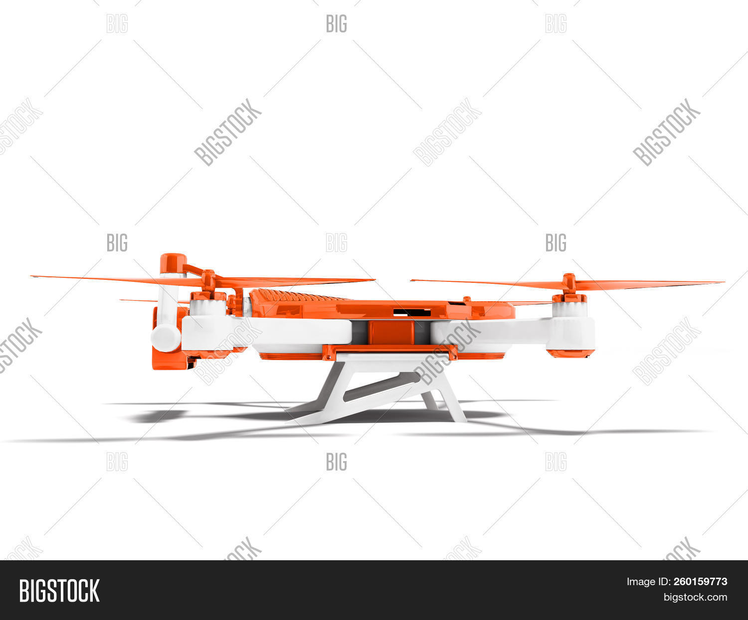 Modern Orange Drone Image & Photo (Free Trial) | Bigstock
