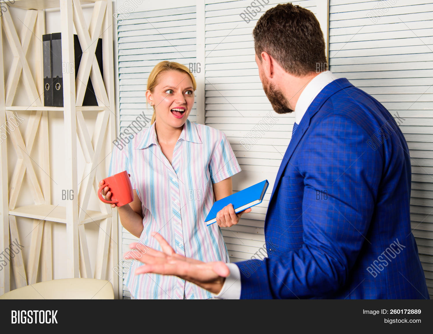 Tense Conversation Image & Photo (Free Trial) | Bigstock