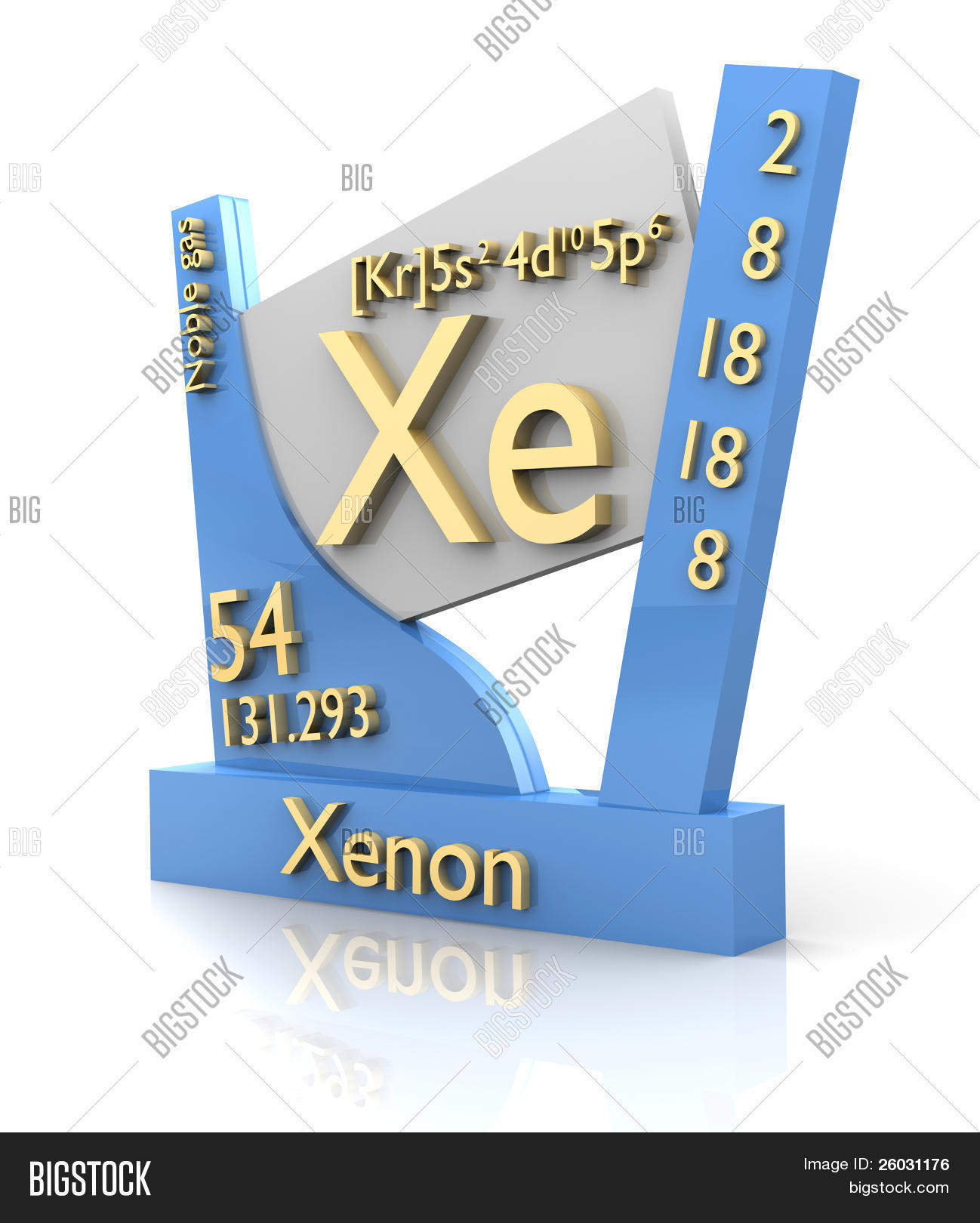Xenon Form Periodic Image & Photo (Free Trial) | Bigstock