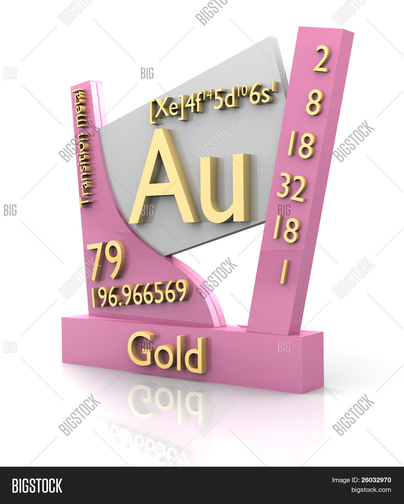 Gold Form Periodic Image & Photo (Free Trial) | Bigstock