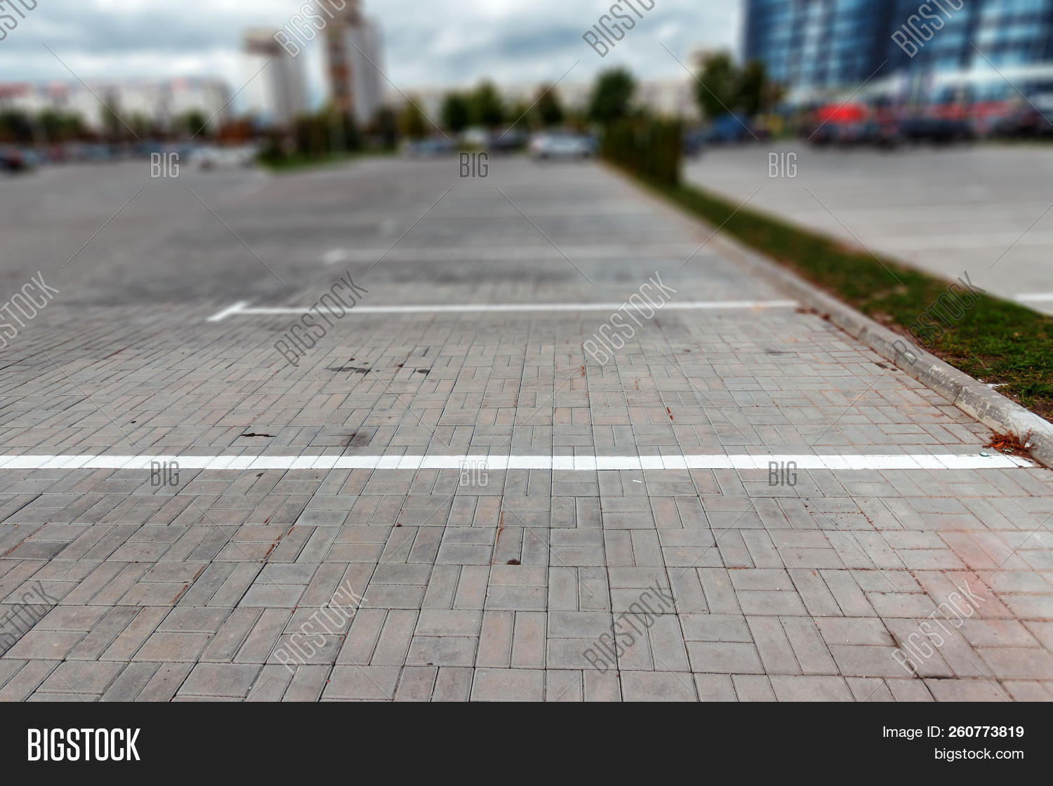 Parking, Marking On Image & Photo (Free Trial) | Bigstock