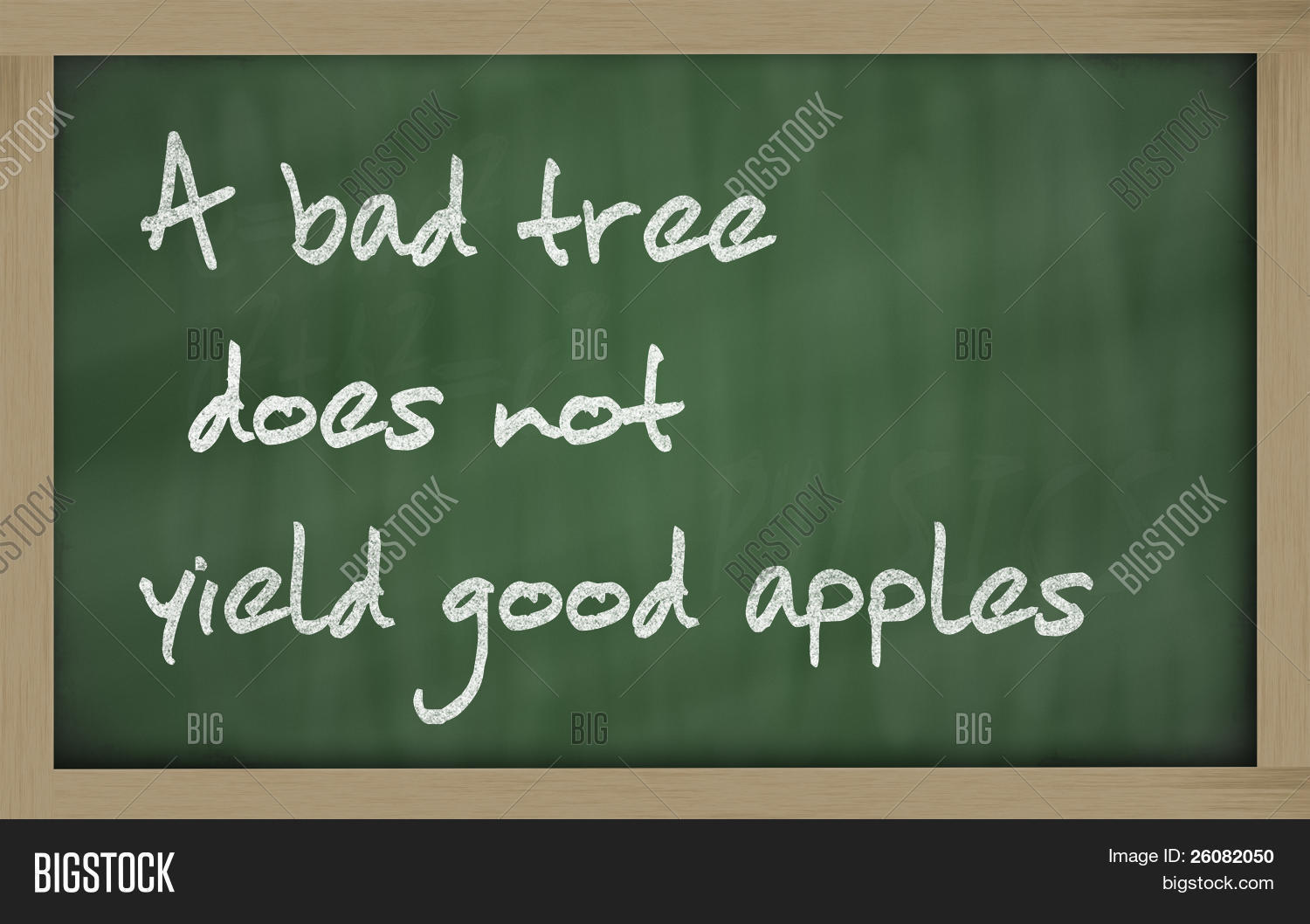 " Bad Tree Does Not Image & Photo (Free Trial) | Bigstock
